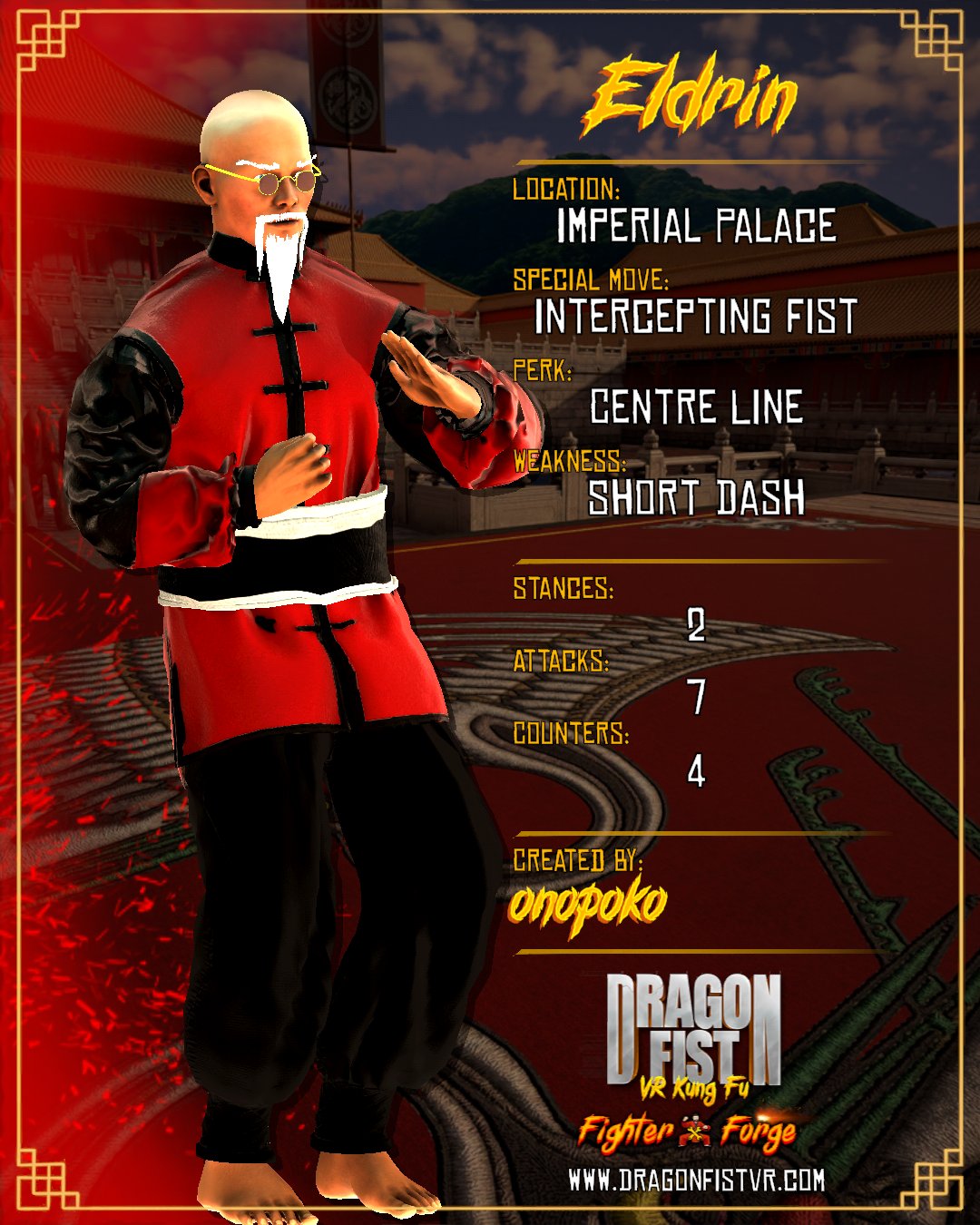 Eldrin by onopoko - Dragon Fist: VR Kung Fu
