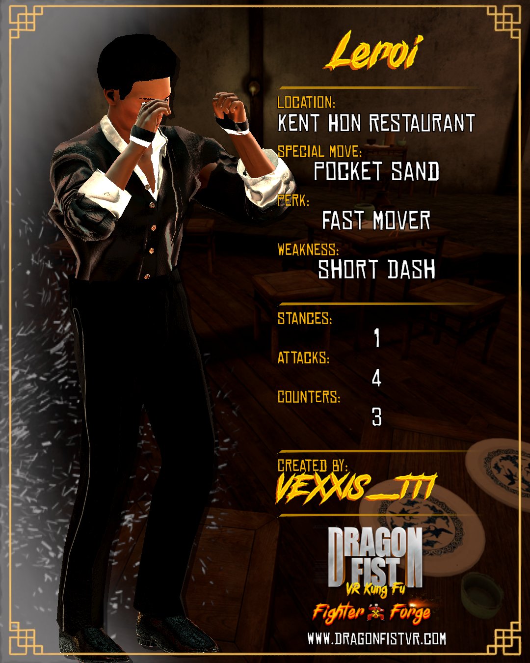 Leroi by LEROI_SLG - Dragon Fist: VR Kung Fu